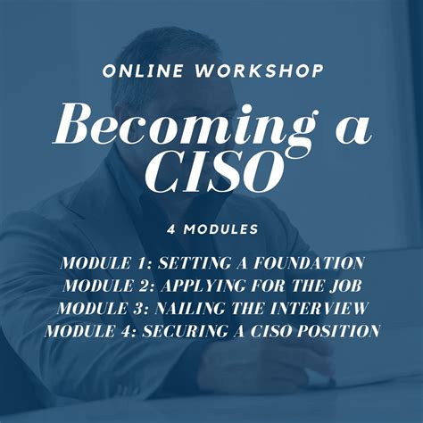 Secure Anchor Consulting On Linkedin Cybersecurity Ciso Vciso Cyber Course Training