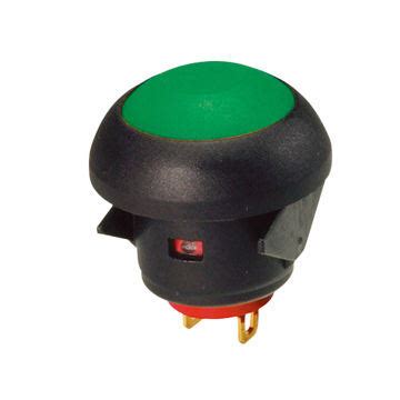 Mm Mounting Dimension Push Button Switch With Green Cap Mini Push Button Switch And