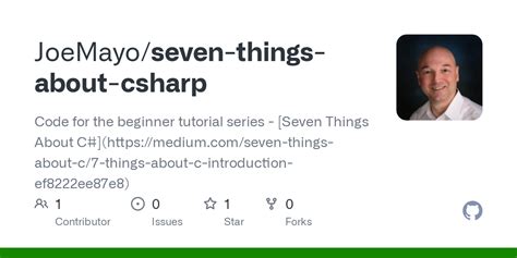 Github Joemayoseven Things About Csharp Code For The Beginner