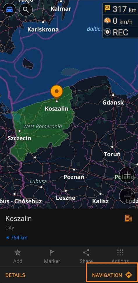 Navigation Calculation Freezes When You Try To Navigate To A