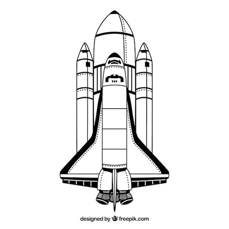 Spaceship Vector Free Download