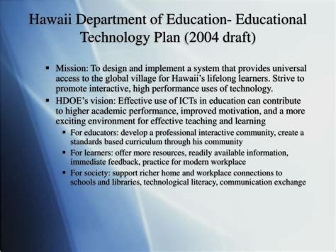 Ppt Socio Cultural Telecommunication Architectures Of Hawaii