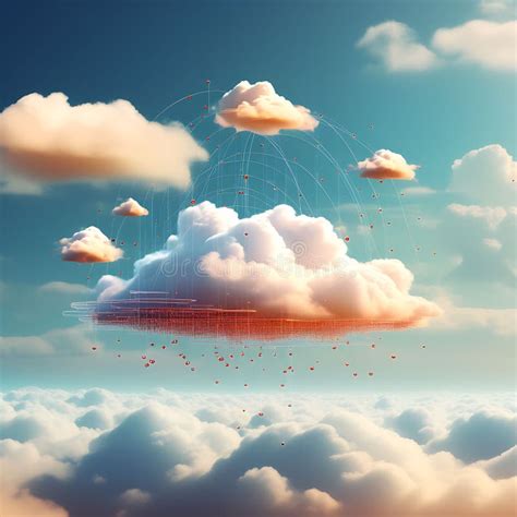 Cloud Connection Unleashed Digital Illustration Created With