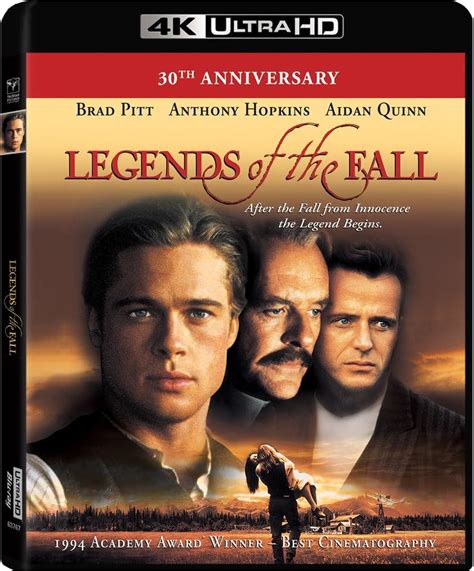Legends Of The Fall Brad Pitt Anthony Hopkins Aidan Quinn Julia