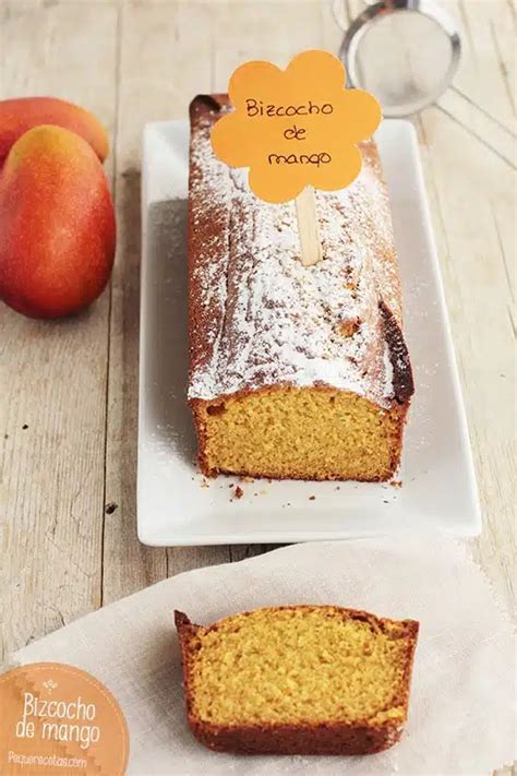 Bizcocho De Mango Una Receta Exquisita PequeRecetas