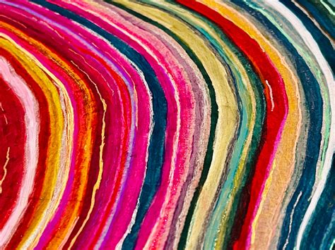 Tree Slice Art ‘waves By Suzi Kasiri Foraged Boutique