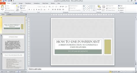 Mengubah File Presentasi PowerPoint Menjadi Video Teknologi Informasi
