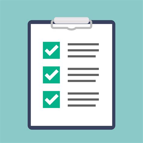 Checklist Vectores Iconos Gráficos y Fondos para Descargar Gratis