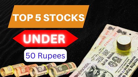 Top 5 Stocks Under 50 Rupees ₹50 Stocks Best Stocks Under 50 Rupees