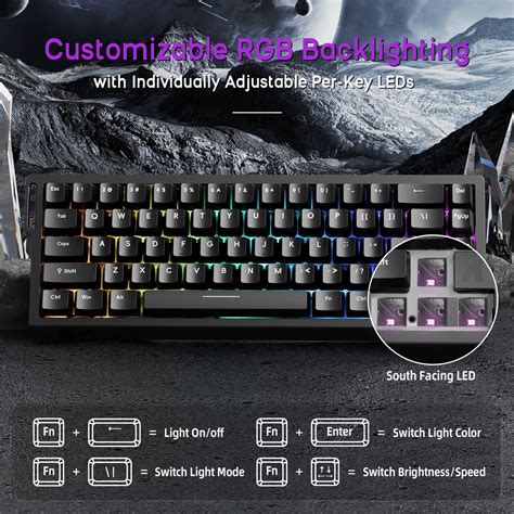 X68he Keyboard And X3 Mouse Set Attack Shark