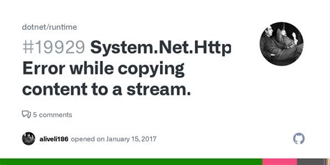 system requestexception error while copying content to a