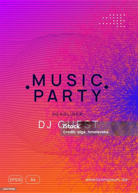 파티 매거진 디스코텍 디자인 사이키델릭 오디오 일러스트레이션 테크노 트랜스 템플릿 블루 나이트 클럽 배너입니다 전기 커버 핑크 사운드 세트 바이올렛 파티 매거진 Dj에 대한