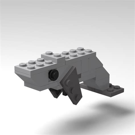 Lego Moc Mini Whale By Legobuilder98 Rebrickable Build With Lego