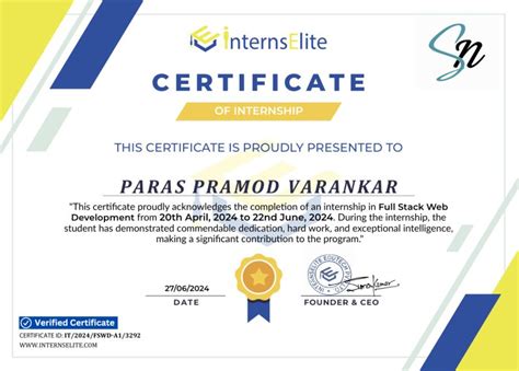 Paras Varankar Posted On Linkedin