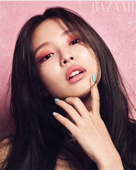 JENNIE From Blackpink For Harpers Bazaar Magazine January 2018
