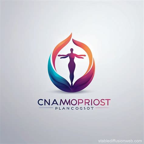 Professional Glassmorphism Gradient Logo Stable Diffusion Online