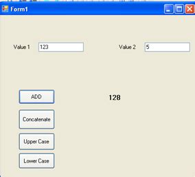 How Use Labels Textboxes Buttons In Visual C Net Programming Exercises