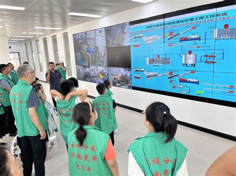 暑期体验式参观有机淮南国新项目：参与垃圾分类，共筑绿色家园 启迪环境科技发展股份有限公司