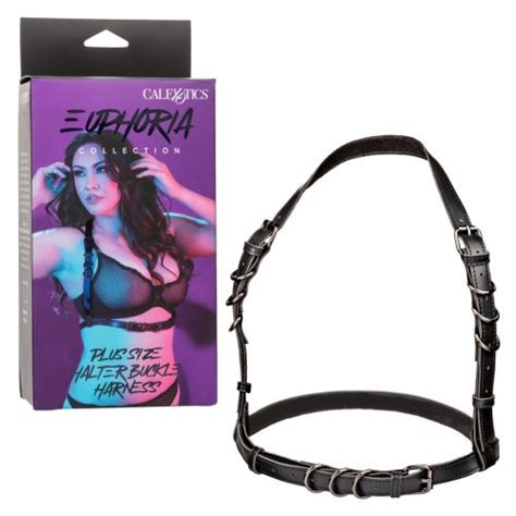 Euphoria Collection Halter Buckle Harness Plus Size Sex Toy Hotmovies