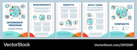 Internship Flyer Template