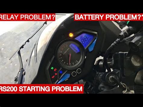 RS Starting Problem Self Not Working YouTube