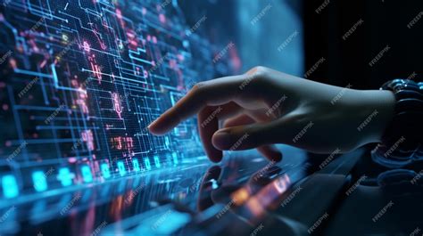 Premium Photo Data Science Cyber Security Technology Concept