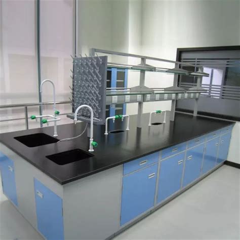 Laboratory Furniture Central Table Lab Island Table Wall Bench For Chemical Physical