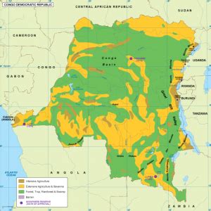 Congo Democratic Republic Vector EPS Maps Vector Maps Files