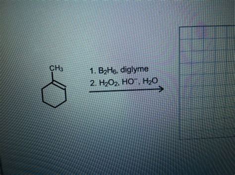 Solved Draw The Organic Product Structure Formed By The