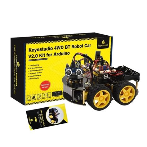 Набор для моделирования Ардуино Arduino 4wd Bt Car V30 в Москве за