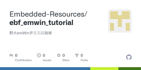 Github Embedded Resources Ebf Emwin Tutorial Emwin