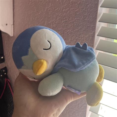 Official Pokemon Piplup Sleeping Plush Nintendo Depop