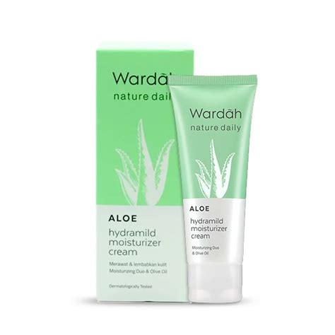 Wardah Aloe Hydramild Moisturizer Cream Harga And Review Ulasan Terbaik