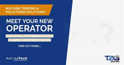 Automatech Inc On Linkedin Machinetending Palletizing Cobots