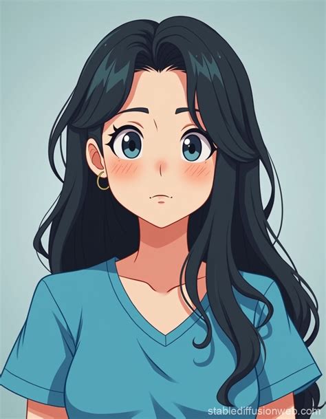 Expressionless Adult Woman Prompts Stable Diffusion Online