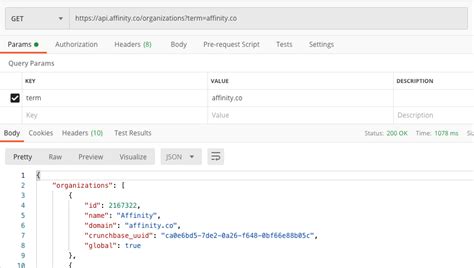 How To Use Affinitys Api To Add An Organization To An Organization List
