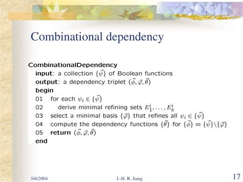 ppt functional dependency for verification reduction and logic