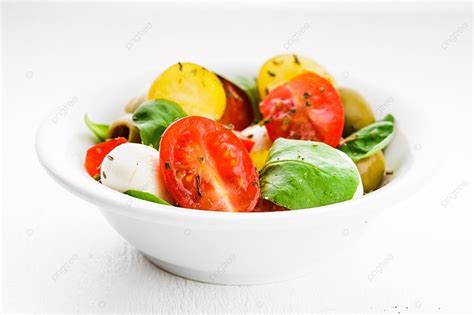 토마토를 곁들인 신선한 샐러드 사진 배경 및 무료 다운로드를위한 그림 Pngtree