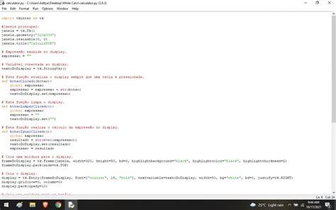 Python Program To Basic White Calci Using The Python Tkinter Kashipara