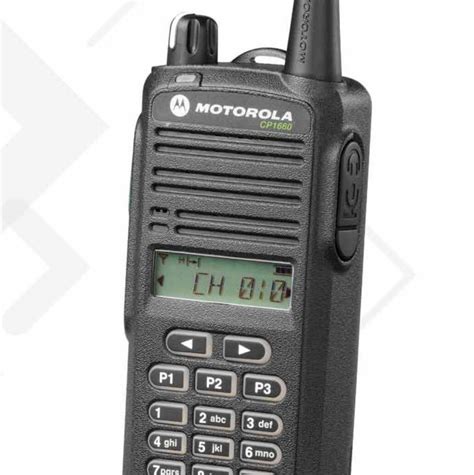 Motorola Cp1660 Vhf Uhf Full Keypad With Screen Portable Two Way Radio
