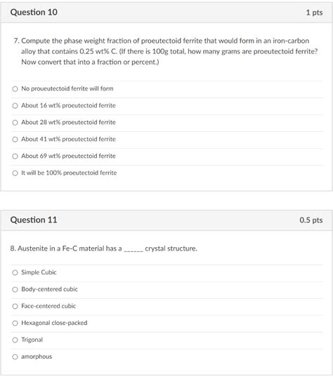 Solved Question 10 1 Pts 7 Compute The Phase Weight Chegg