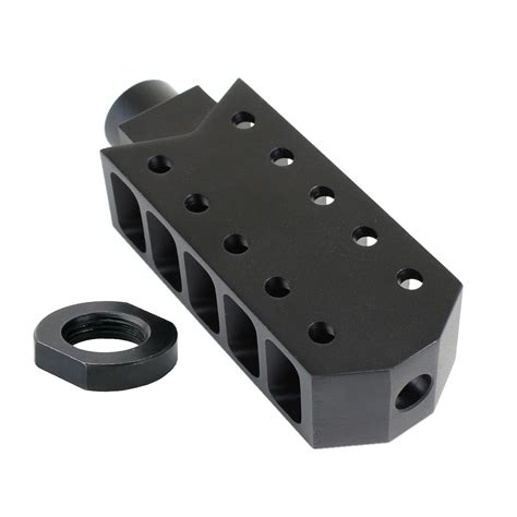 Ar 15223556 Barrett Style Tanker Extended Length Muzzle Brake Black