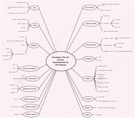 Mapa Mental Plan De Negocios Docsity