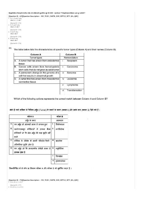 CSIR UGC NET Question Paper For Life Science Download PDF AglaSem Career