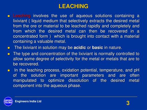 Ppt Solvent Extraction Application In Non Ferrous Metals Recovery