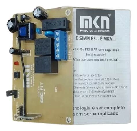 Central Placa Comando Portão Automático Garen Ppa Seg Fit Mercadolivre
