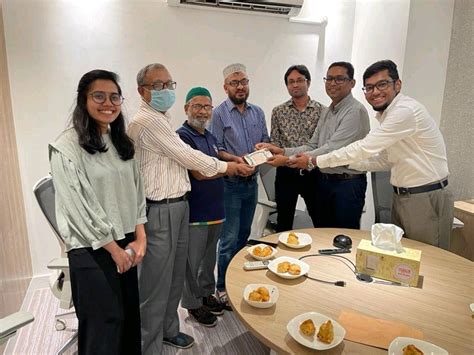 Sanjida Afrin Saima On Linkedin Handing Over The Prizebonds As A Recognition Of Our Csc Team