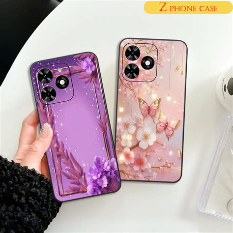 Ốp Lưng Tecno Spark Go 2024 Spark 20 Spark 20c Pop 8 Infinix Smart 8 In Hình Hoa Xinh Z