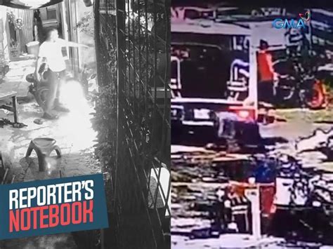 Reporter S Notebook Ilang Insidente Ng Pamamaril Dulot Umano Ng Matinding Kalasingan
