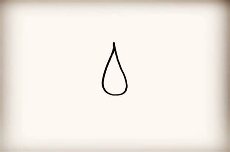 简单的雨滴怎么画 雨滴怎么画简笔画 雨滴怎么画简笔画图片 大山谷图库